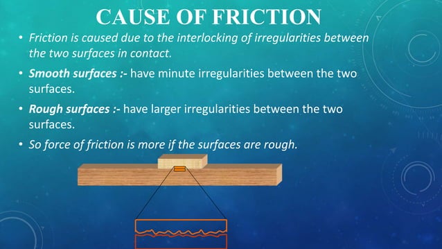 Friction / class 8 ncert / science / physics | PPTX | Physics | Science