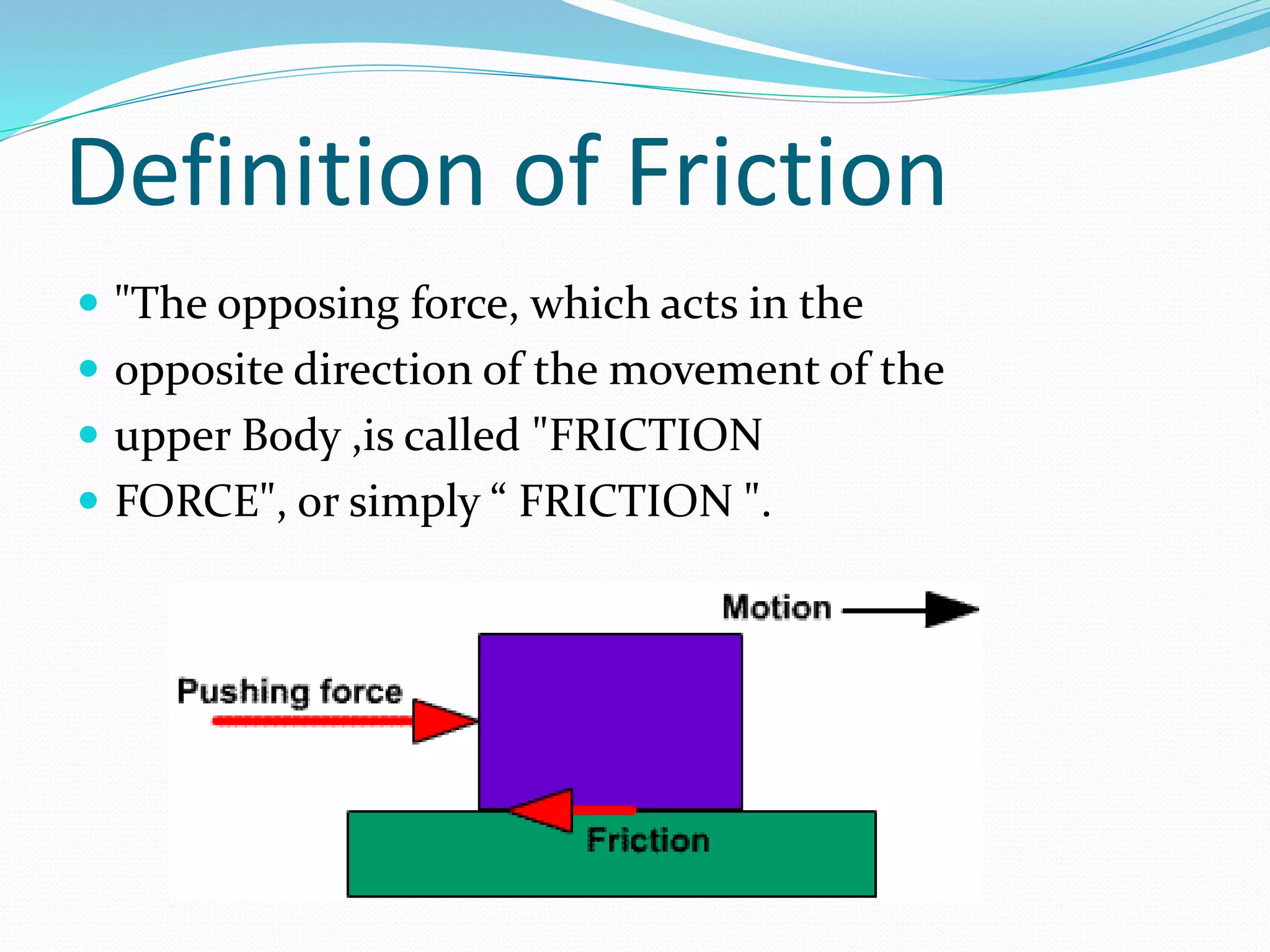 Friction | PPTX