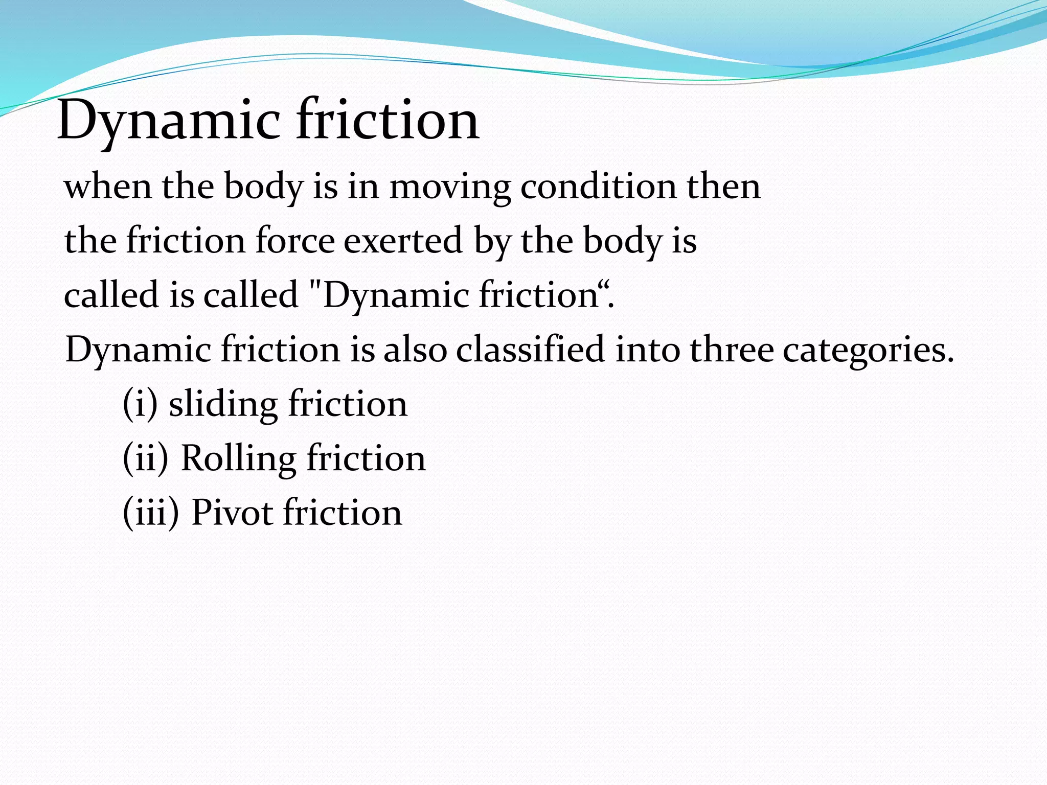 Friction | PPTX | Physics | Science