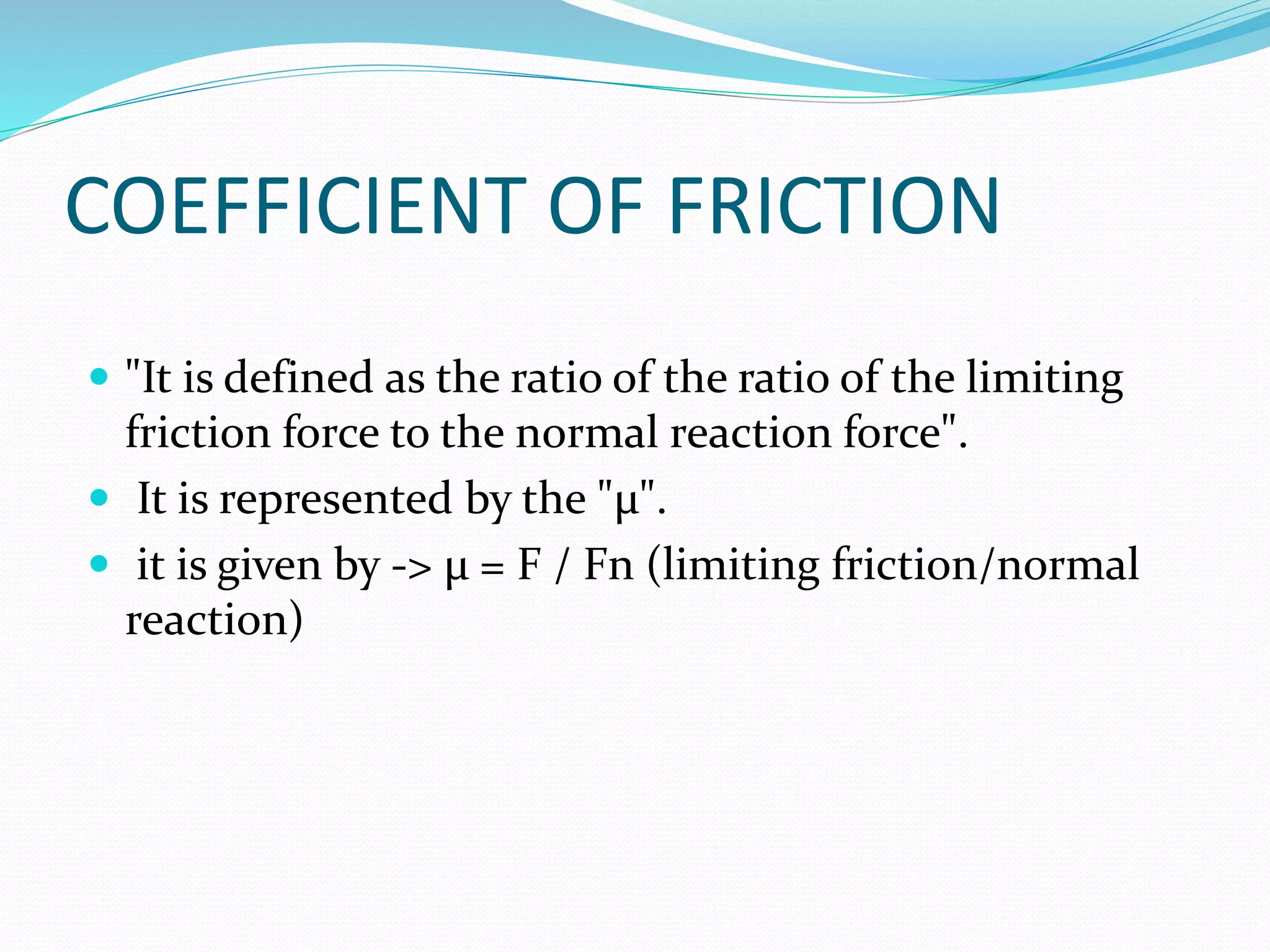 Friction | PPTX | Physics | Science