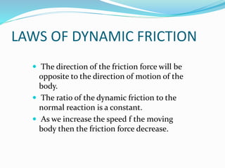 Friction | PPTX | Physics | Science