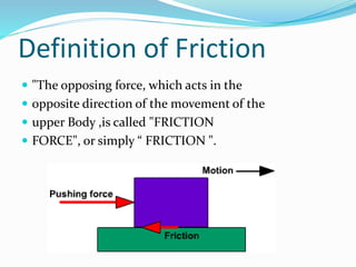 Friction Definition