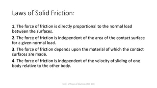 Friction | PDF