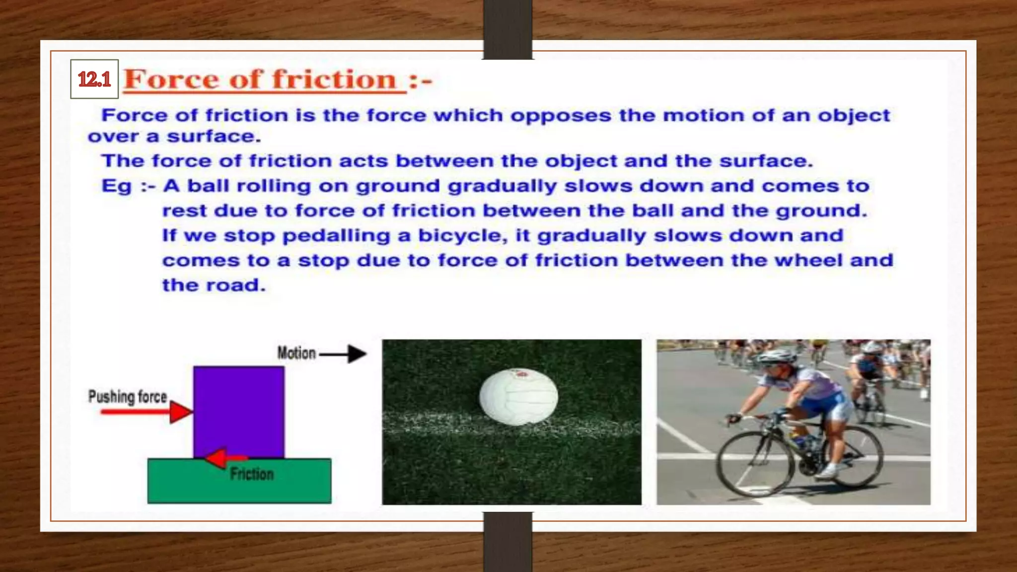 Friction (CBSE Board) | PPT