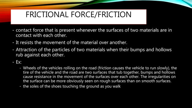 Friction | PPTX