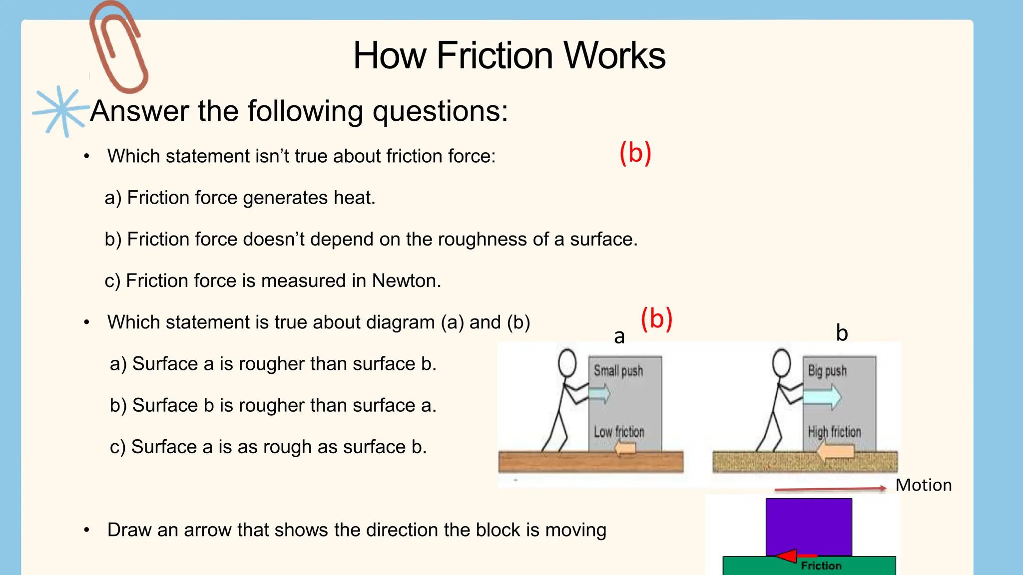 Fantastic force of friction flipped classroom power point presentation | PPTX