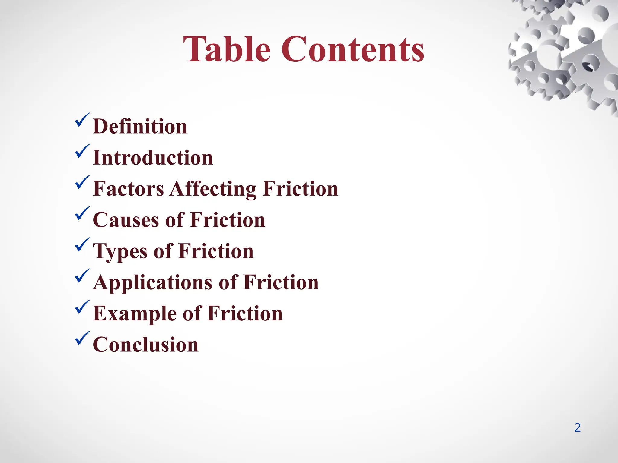 Friction, factors affecting friction,types of friction, | PPTX