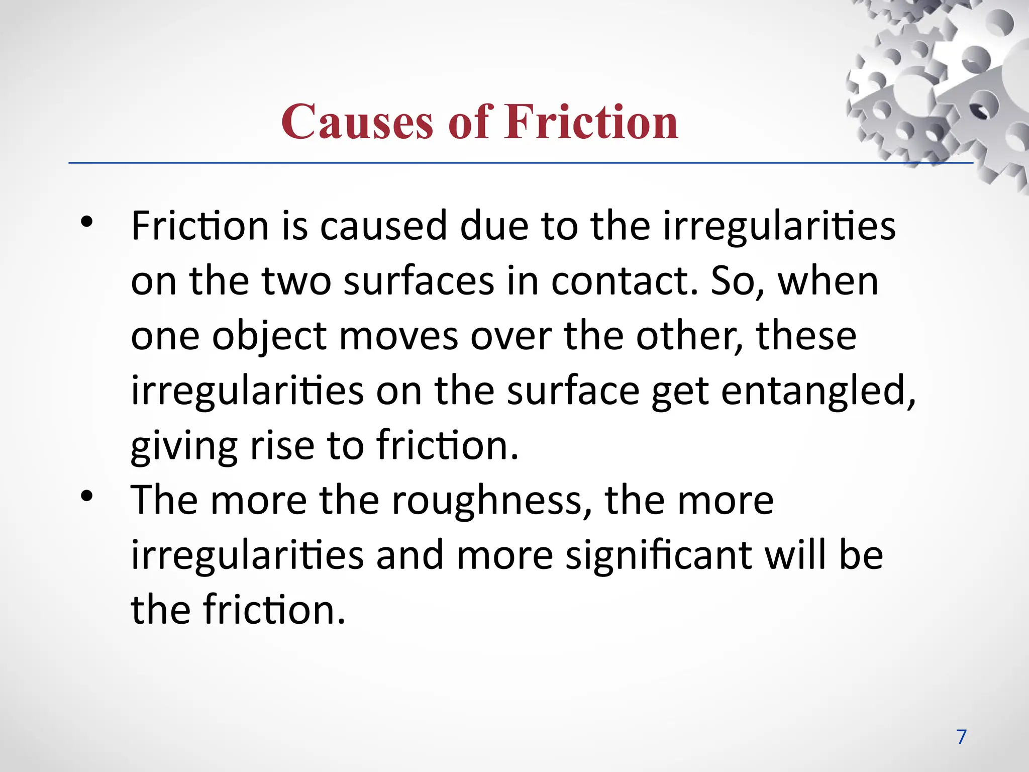 Friction, factors affecting friction,types of friction, | PPTX