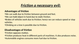 A powerpoint presentation about friction class 11th.pptx