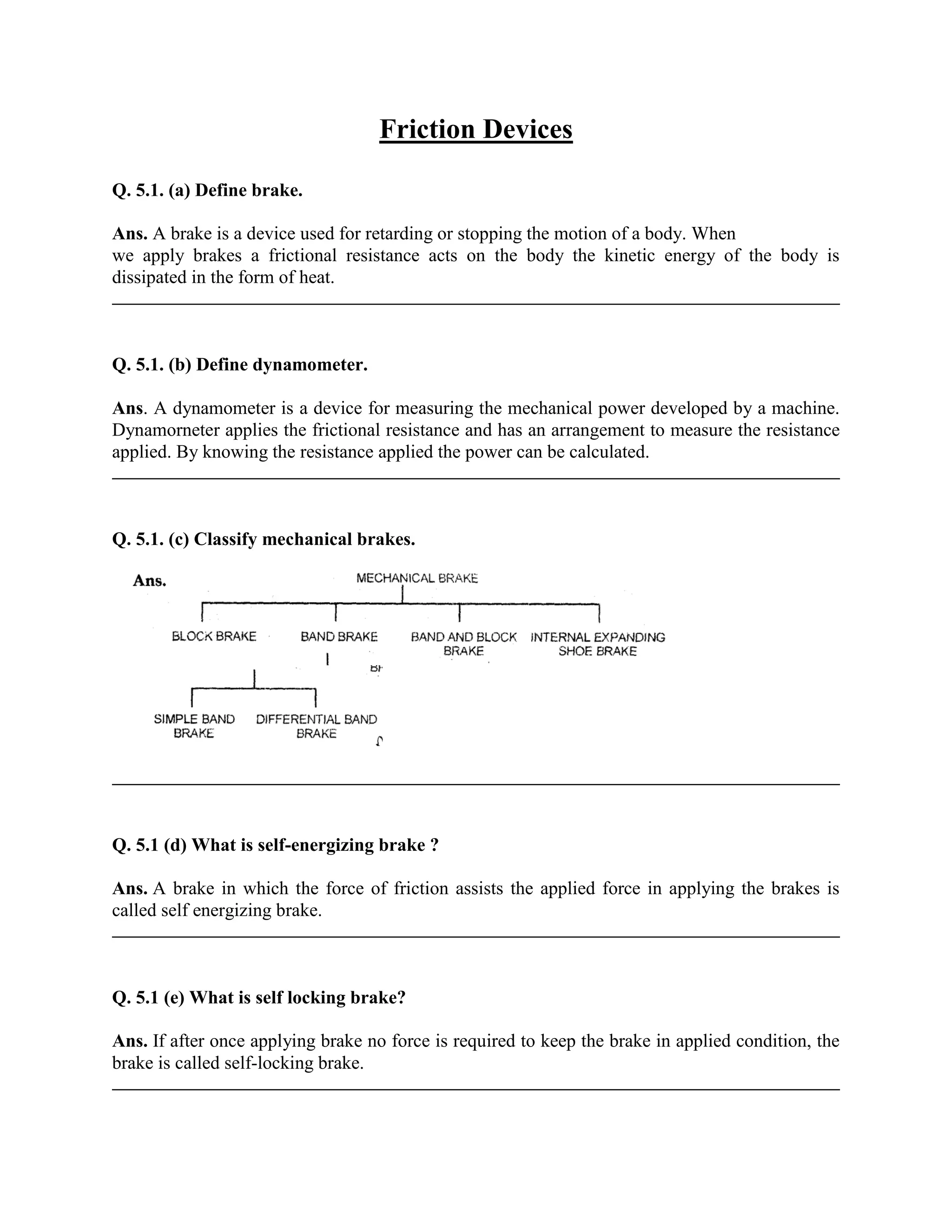 Friction devices-notes-tom-11 | PDF