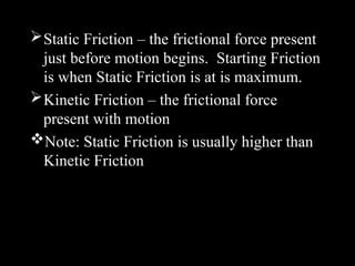 Grade 6- Friction and motion presentation .ppt
