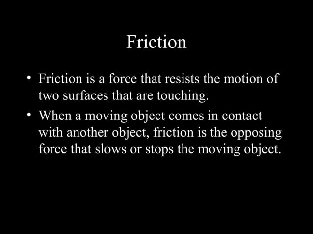 Grade 6- Friction and motion presentation .ppt