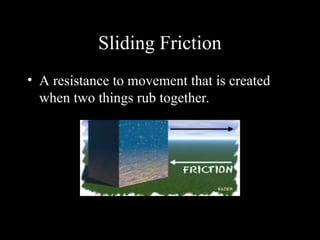 Grade 6- Friction and motion presentation .ppt