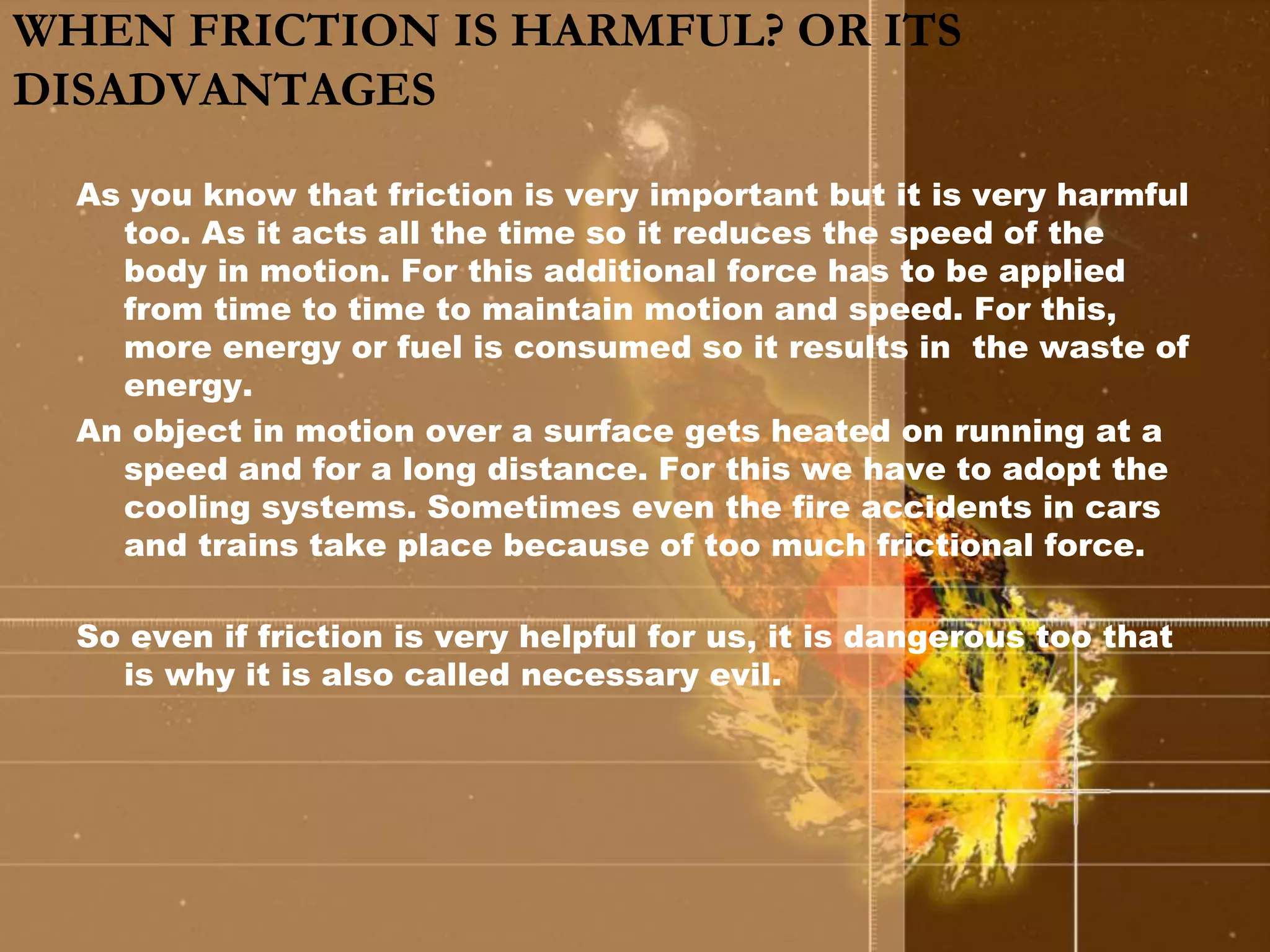 Friction (6) | PPT