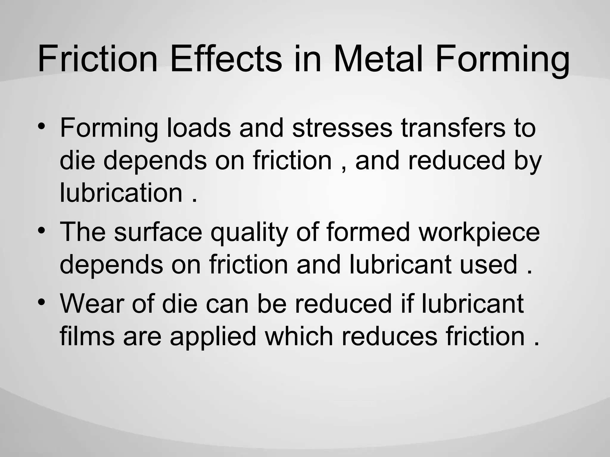 Friction and lubrication (presentation) | PPT