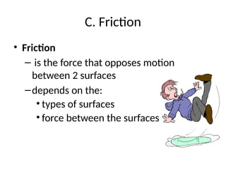 Friction and Newton Laws Powerpoint for physical science | PPTX