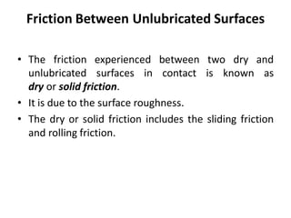 Friction and wear | PDF
