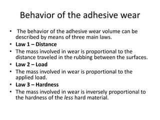 Friction and wear | PDF
