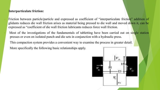 compaction of tablet | PPTX | Chemistry | Science