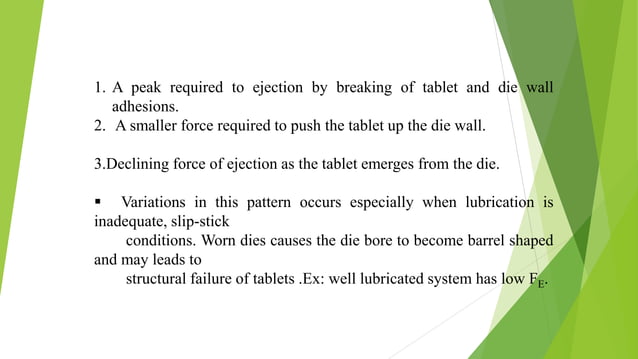 compaction of tablet | PPTX | Chemistry | Science