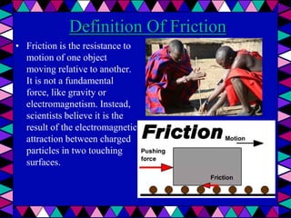 Friction by rashidat | PPT