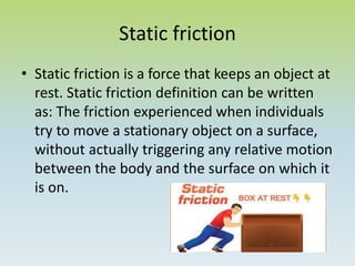 Friction ppt by irtizah ahmad student 8 | PPT