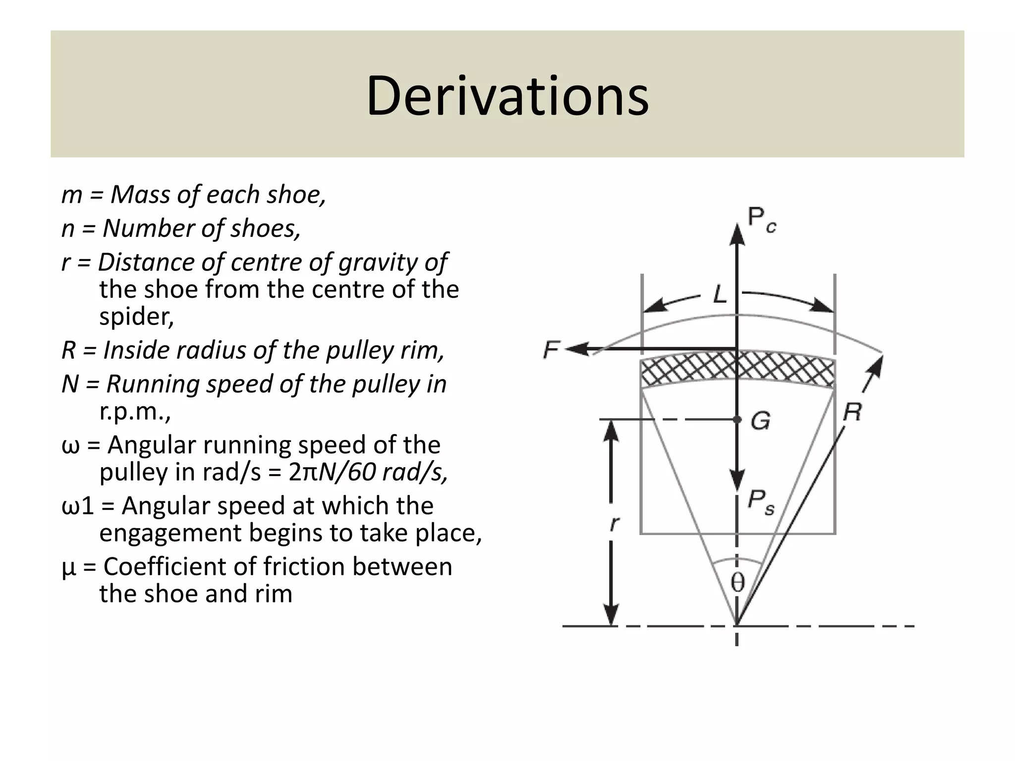 Friction clutches, brakes and dynamometer | PPTX