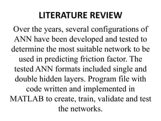 friction factor modelling.pptx