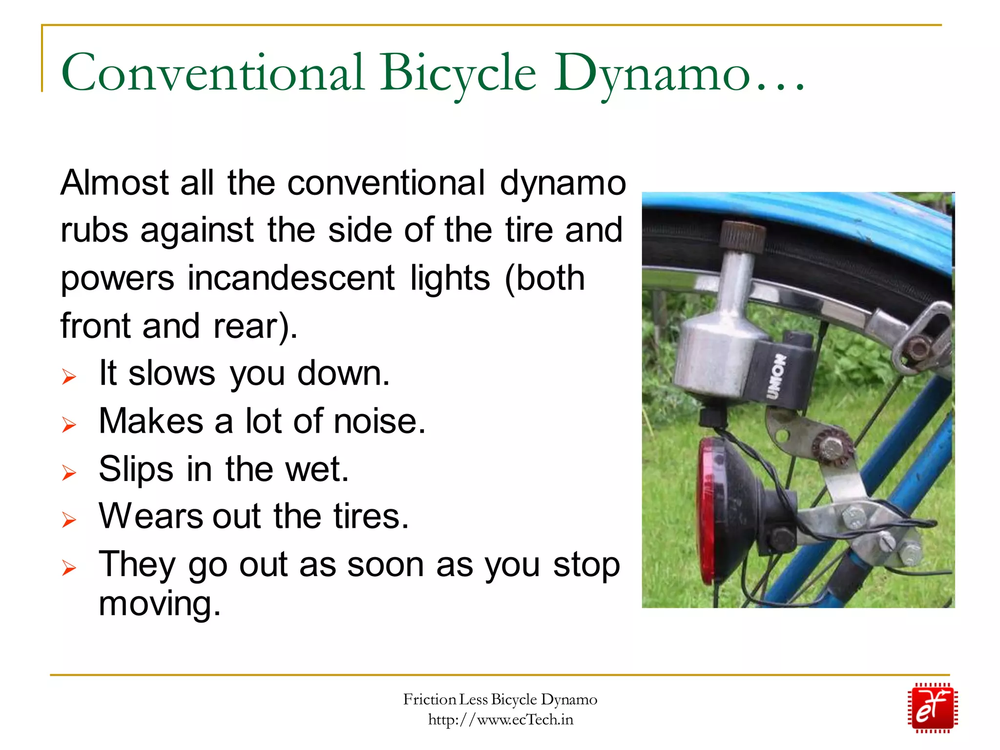 Frictionless Bicycle Dynamo | PDF