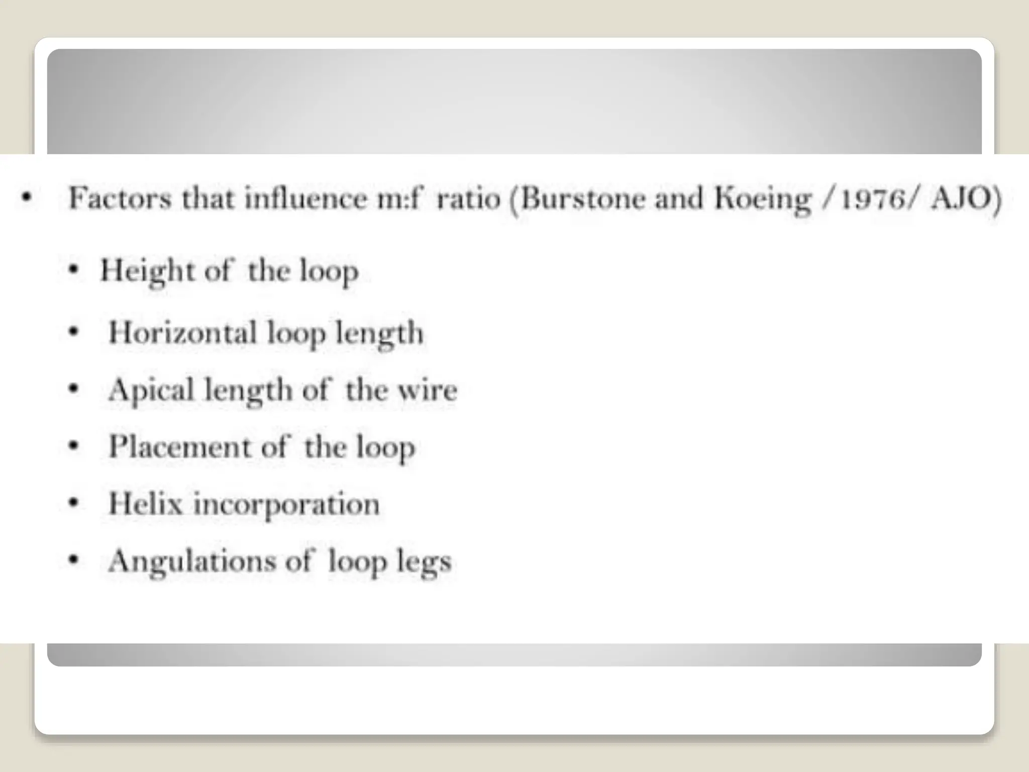 FRICTIONLESS MECHANICS in orthodontics tooth movement.pptx