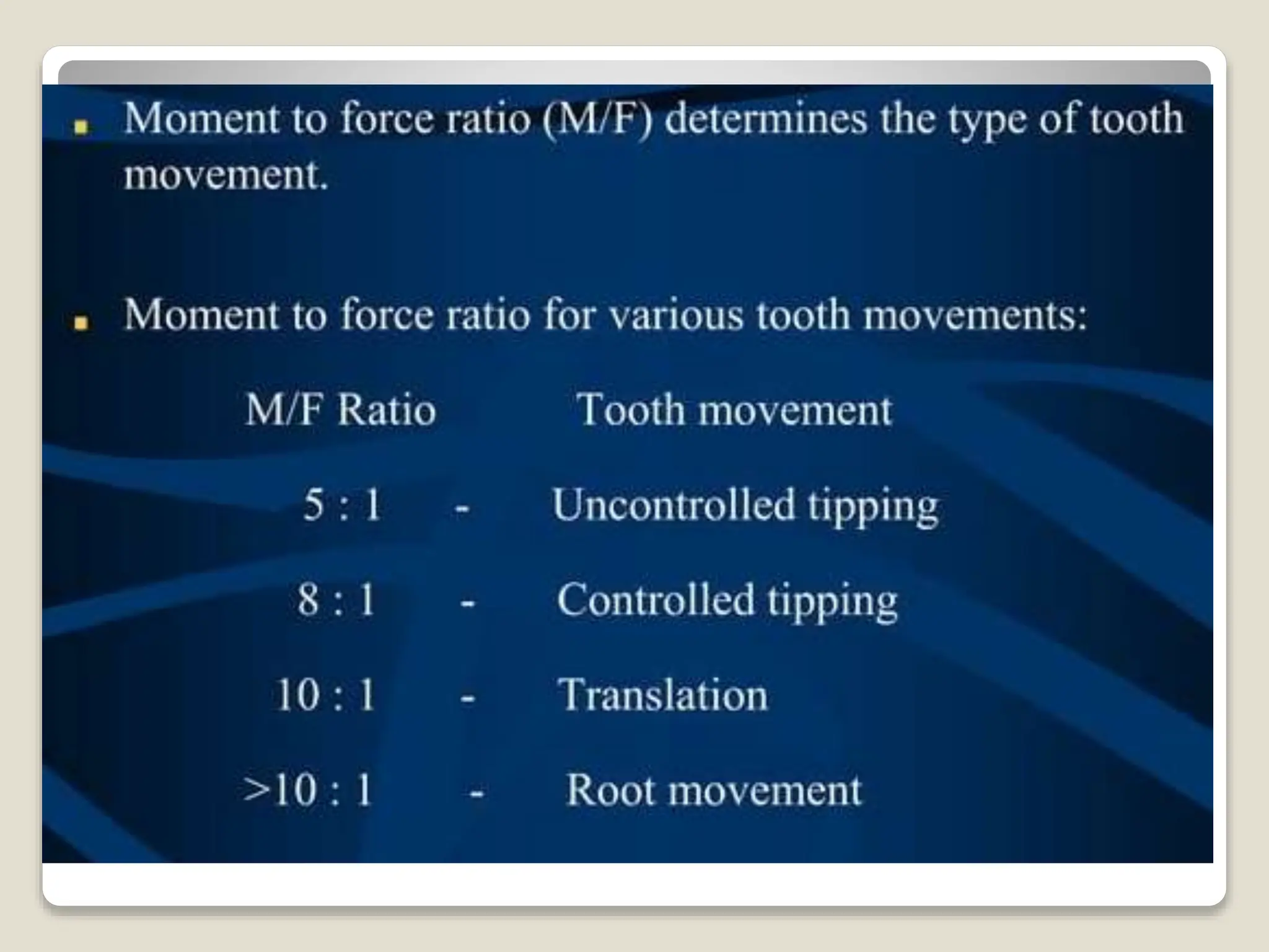 FRICTIONLESS MECHANICS in orthodontics tooth movement.pptx
