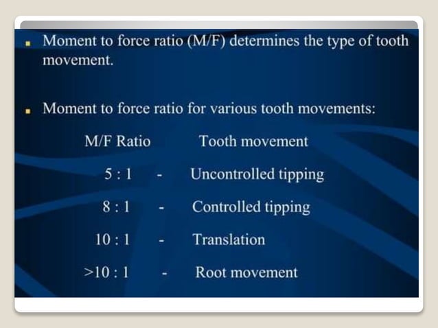 FRICTIONLESS MECHANICS in orthodontics tooth movement.pptx