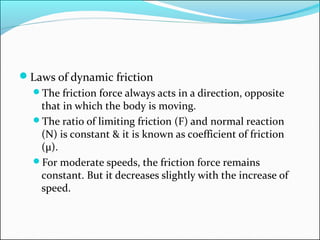 Friction | PPT