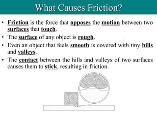 Friction notes (Basics of general science) | PDF