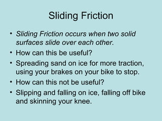 Friction notes 2 2 slideshare | PPT