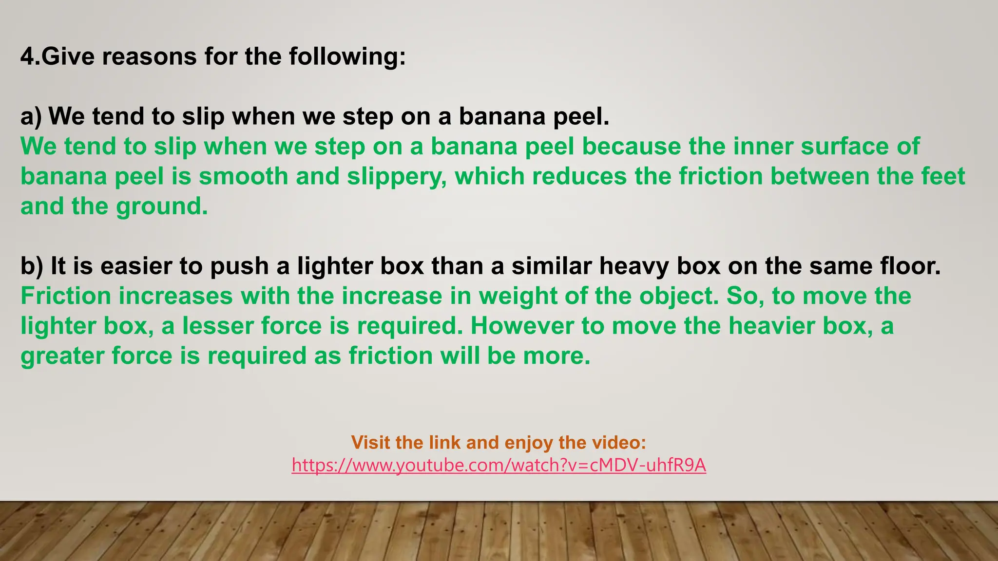 Introduction to Friction - Types and cause | PPTX