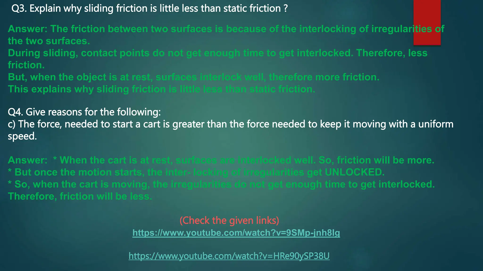 Friction and its Types, discovery of wheel | PPT