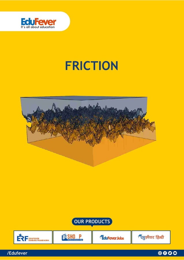 Friction - Physics Revision Notes | PDF