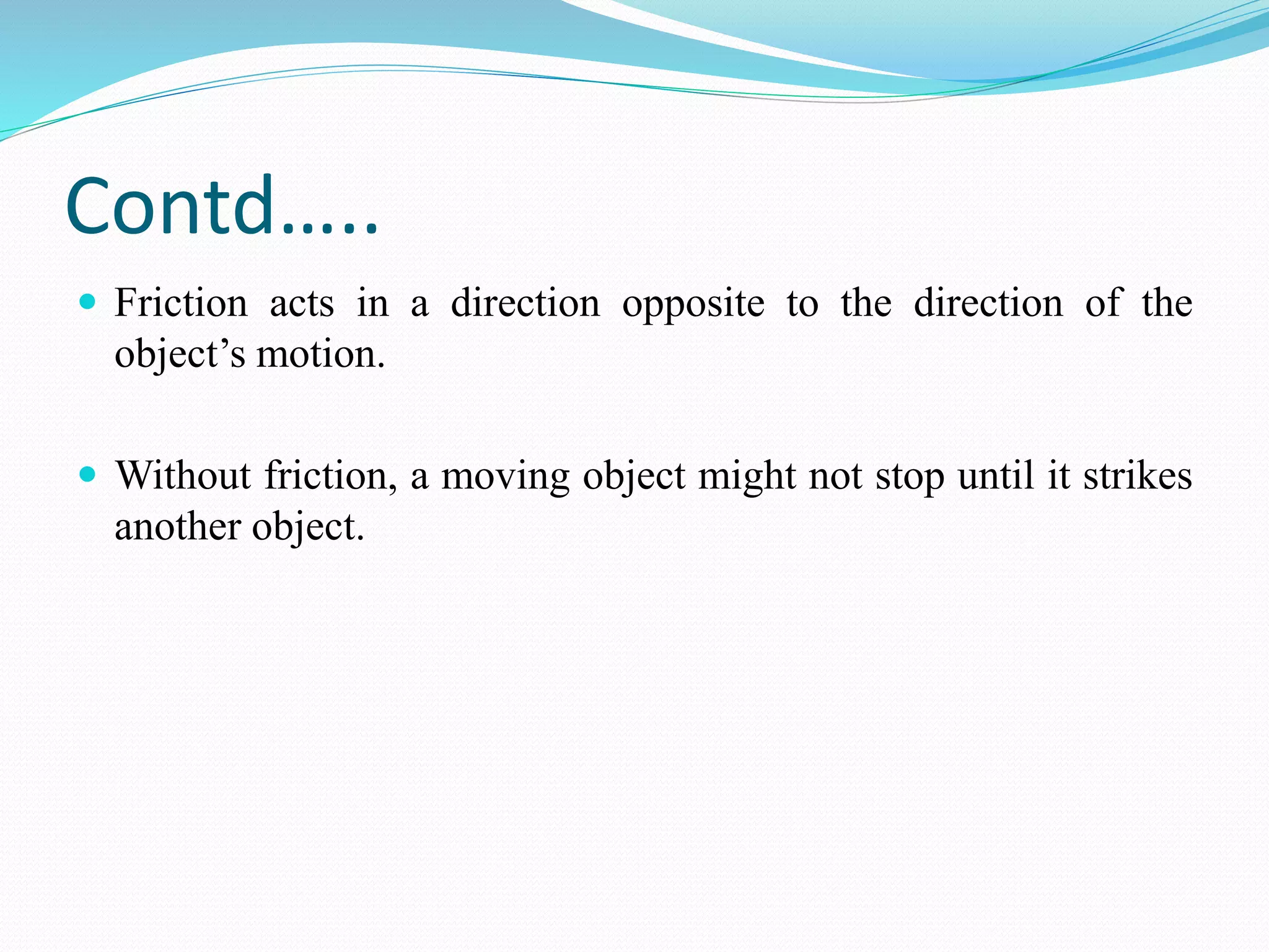 Friction ppt | PPTX