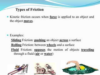 Fluid Friction Examples For Kids