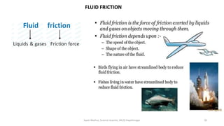 Friction CLASS 8 NCERT powerpoint presentation | PDF