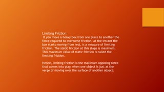 Friction ppt.pptx123463356653211345673212 | PPT