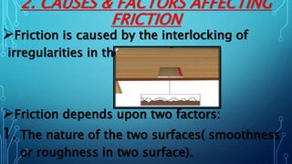 Friction ppt by gaurav ghankhede | PPT