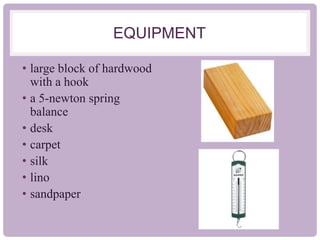 Friction prac | PPTX