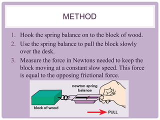 Friction prac | PPTX