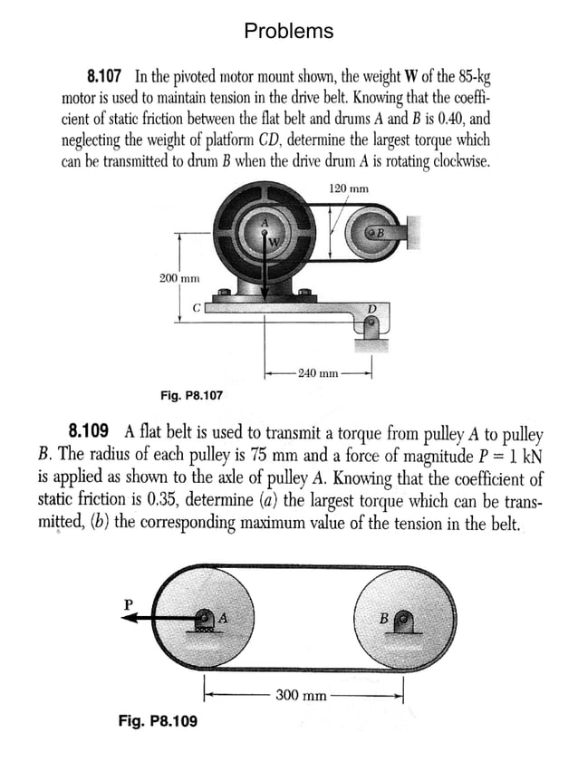 Friction problems | PDF | Physics | Science