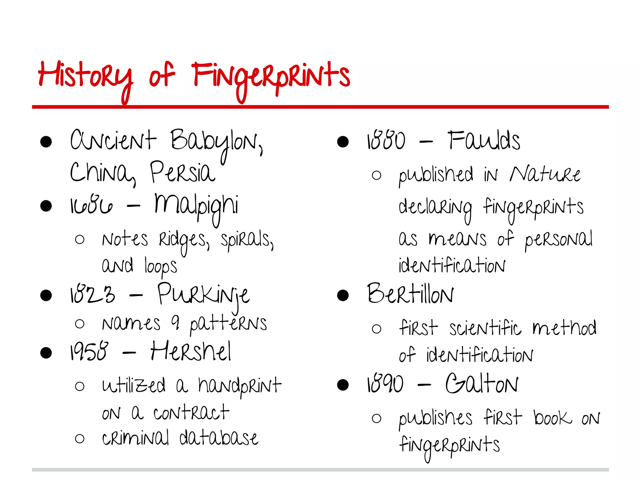 Friction ridge analysis | PDF