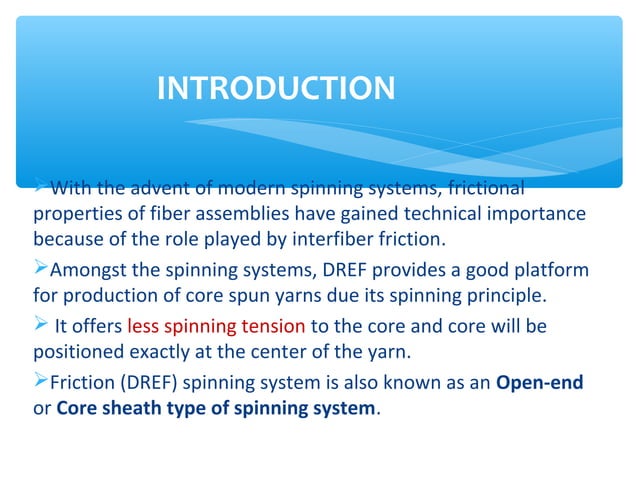 Frictionspinning | PPT