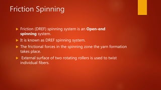 Friction spinning | PPTX