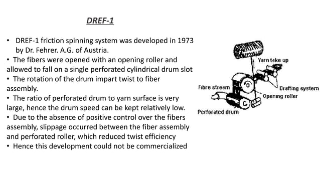 Friction spinning System | PPTX